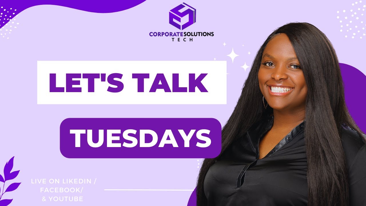 Let's Talk Tuesday: "Tips on Working with a Staffing Agency" - YouTube