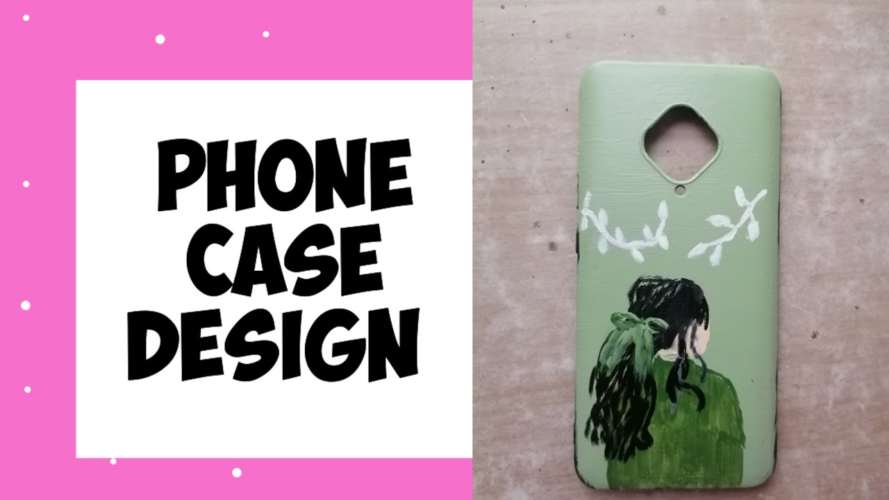 how to make home made phone case design - YouTube