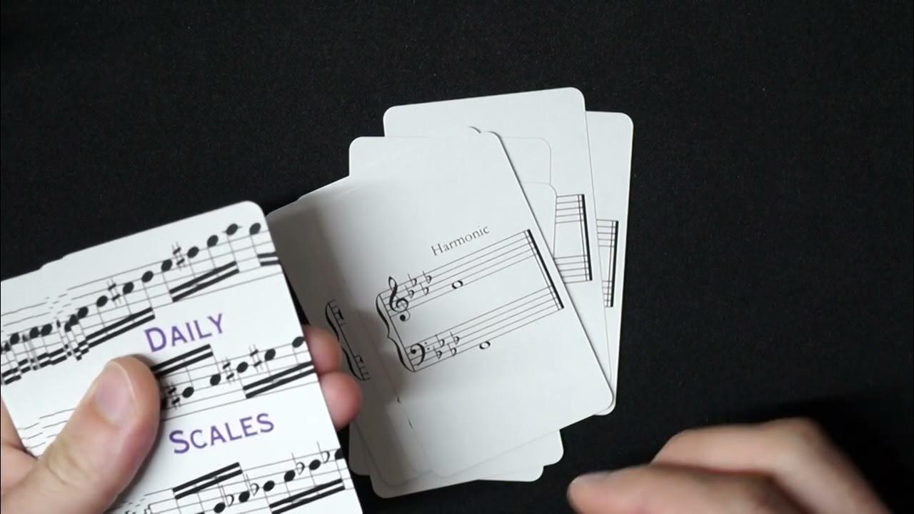 Daily Scales card deck - YouTube