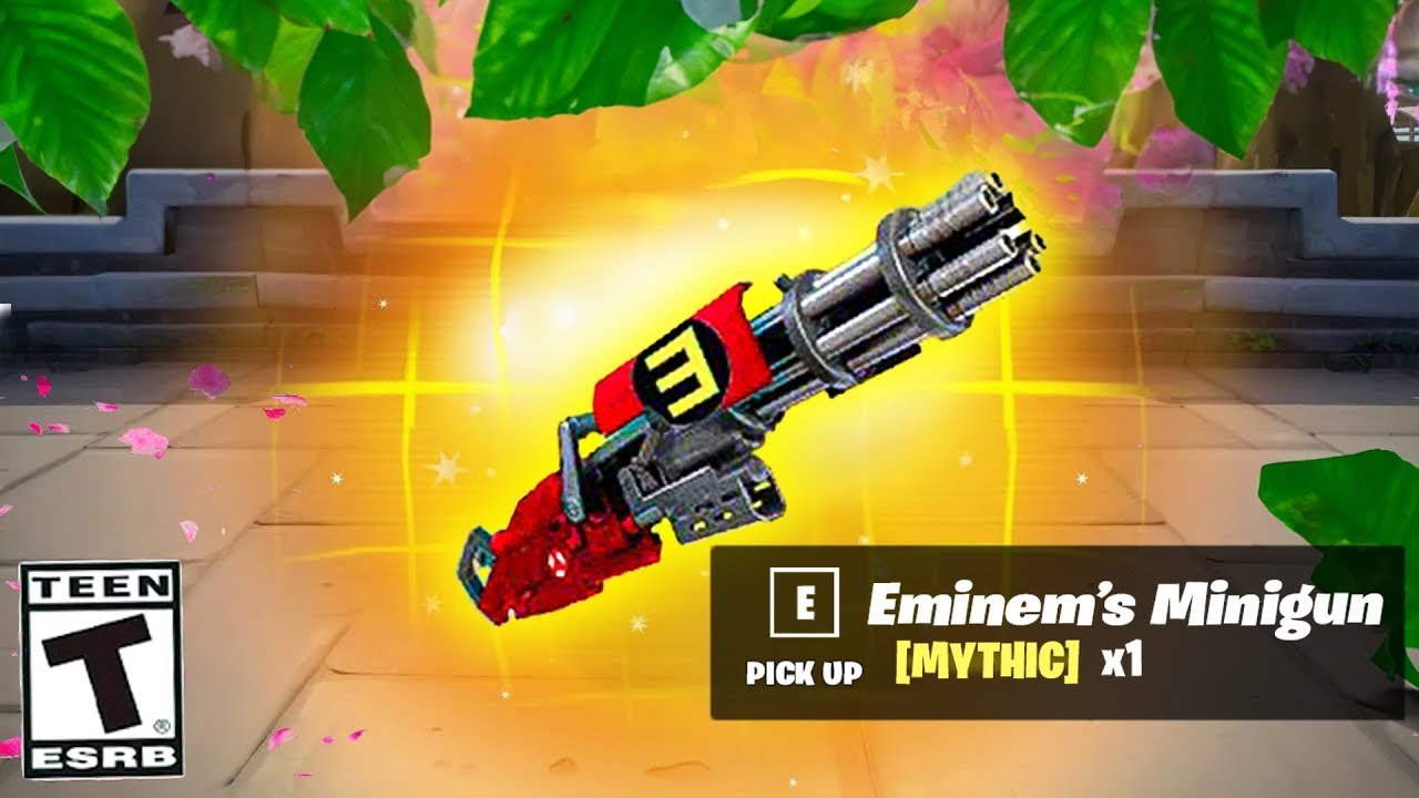 TROLLING With Eminem Rap God Mythic Minigun🤣 - YouTube