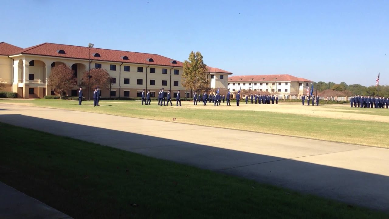 Air Force OTS Grad Parade Part 3 - YouTube