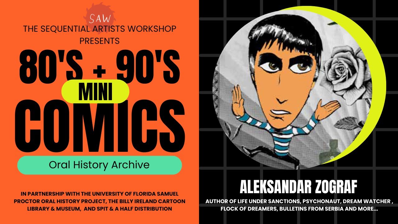 Aleksandar Zograf - 90s Mini-Comics Oral History Archives - YouTube