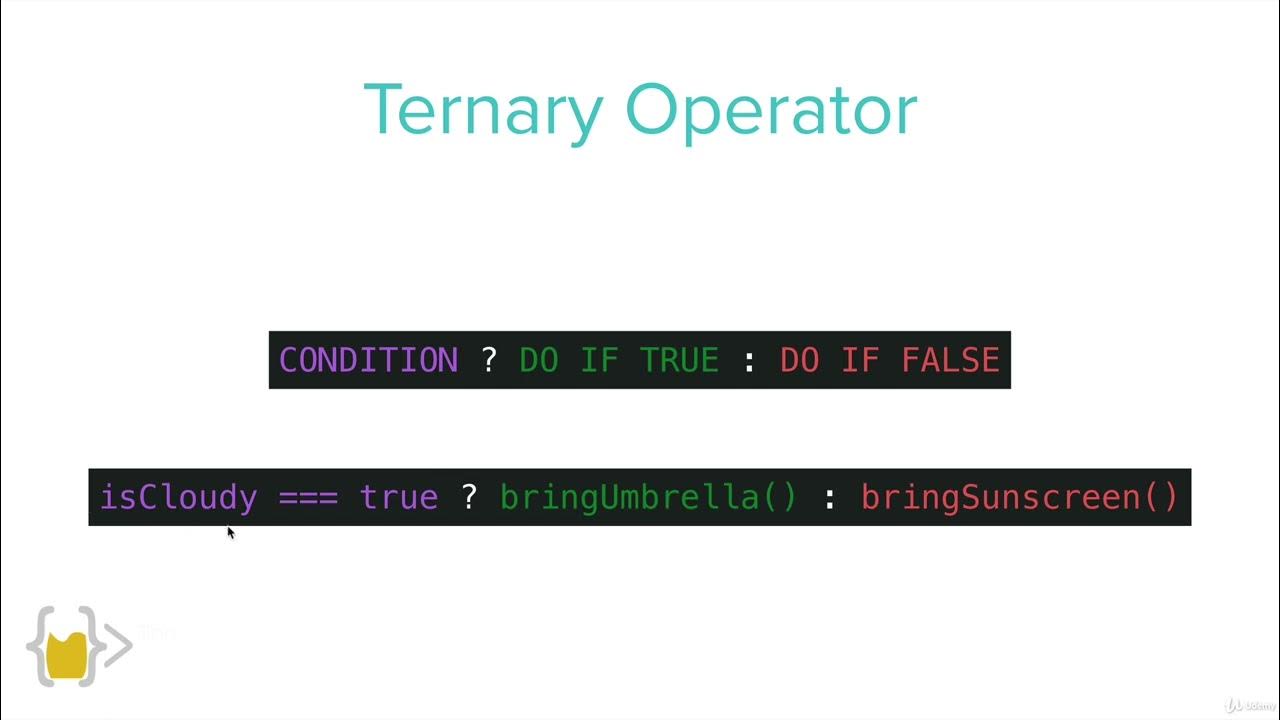 React Conditional Rendering With The Ternary Operator And And Operator Youtube