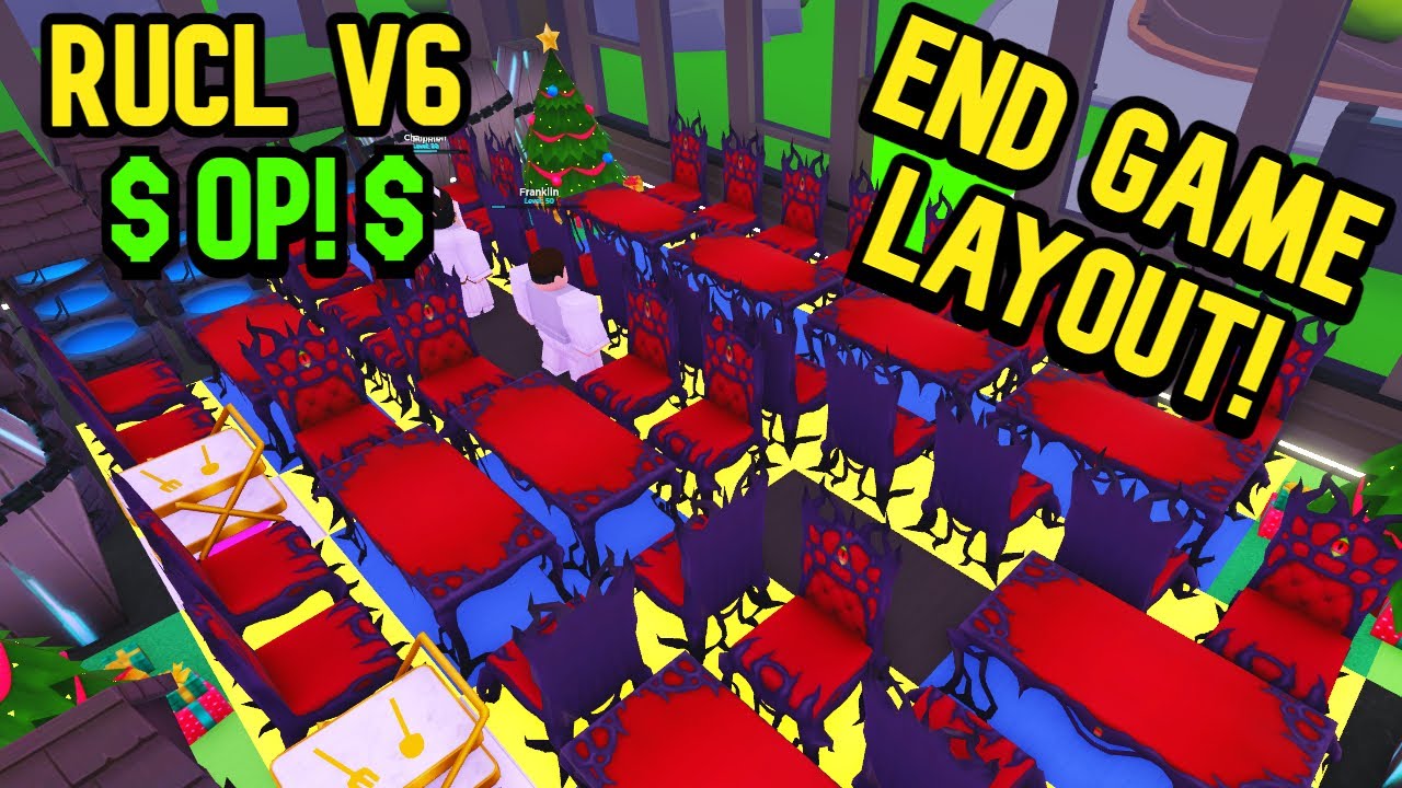NEW *END GAME* LAYOUT IS RELEASED! [RUCL V6] | Roblox My Restaurant ...
