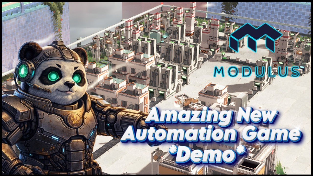 Modulus || New Automation Game That Caught Me By Surprise At How Much ...