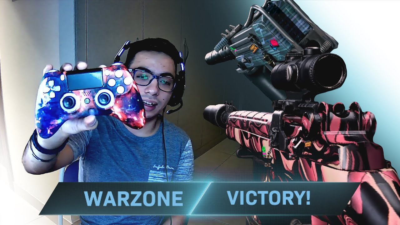 Warzone Victory Gameplay with New Scuf Controller - YouTube
