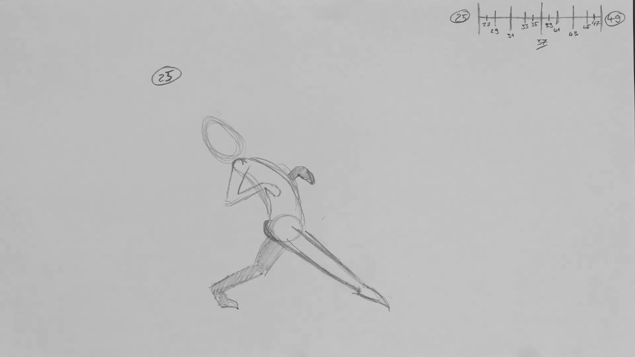 Sneak walk animation - YouTube