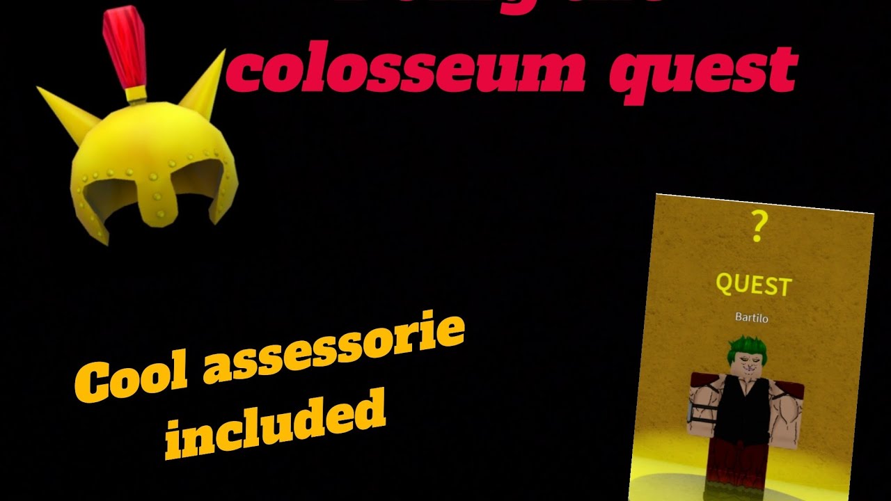 Doing the colosseum quest #roblox # bloxfruits - YouTube