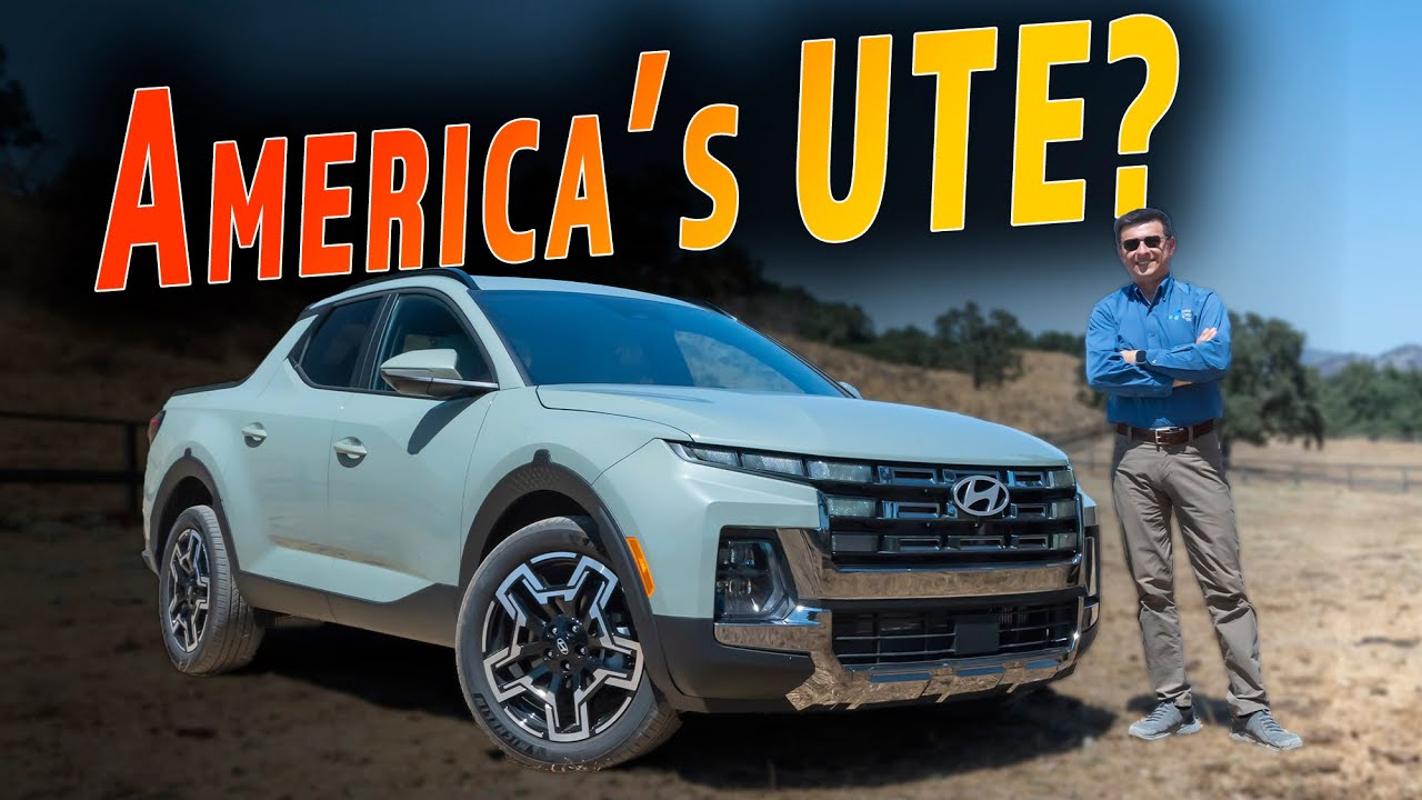 2025 Hyundai Santa Cruz | The Refreshed "UTE" America Needs - YouTube