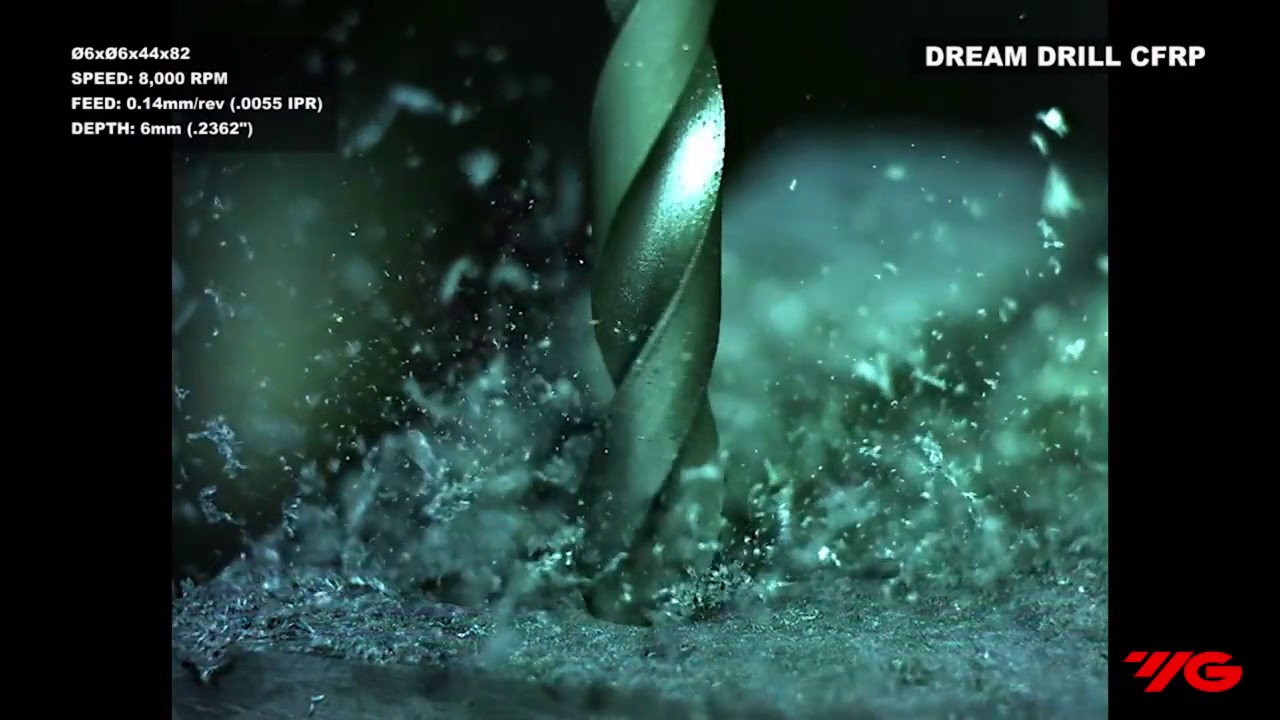 Dream Drill CFRP YG 1 Cutting Tool - YouTube