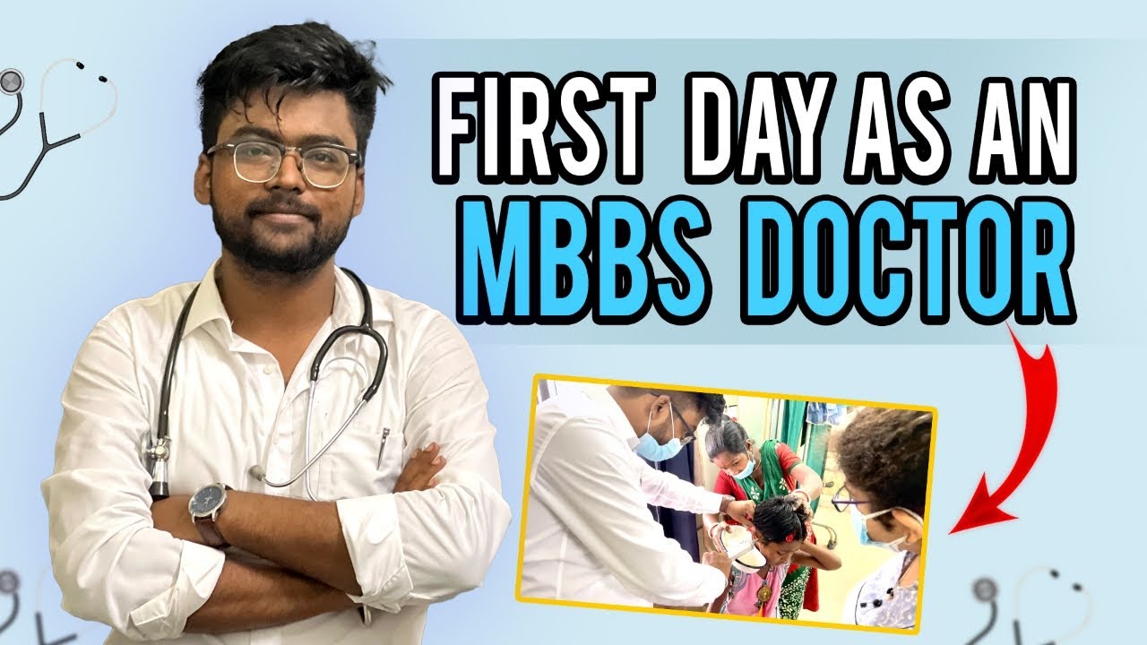 FIRST DAY OF MBBS INTERNSHIP | 1st Day as A DOCTOR | VLOG 6 - YouTube