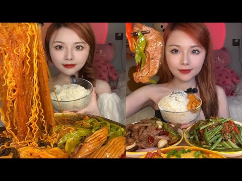 ASMR MUKBANG EP 1065 KOREAN EATING SHOW, EATING SPICY FOOD CHALLENGE 😱 ...