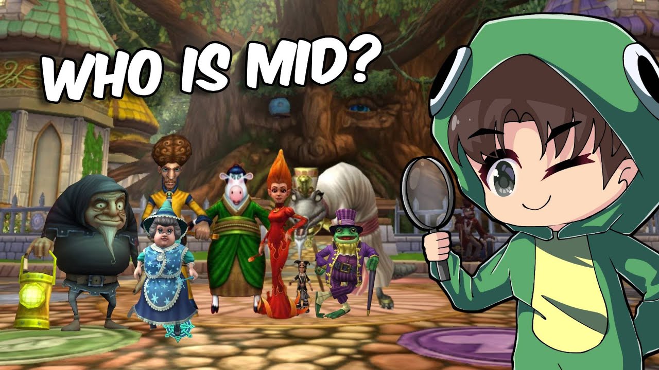 Rating [Wizard101] professors based off what you think - YouTube