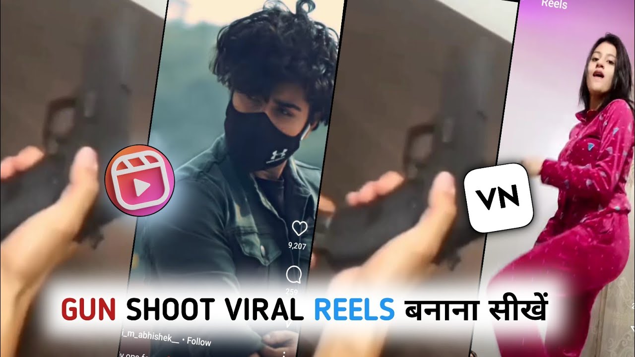 clapping Gun Fire Reels Video Editing Tutorial | Gun Shoot Trending ...