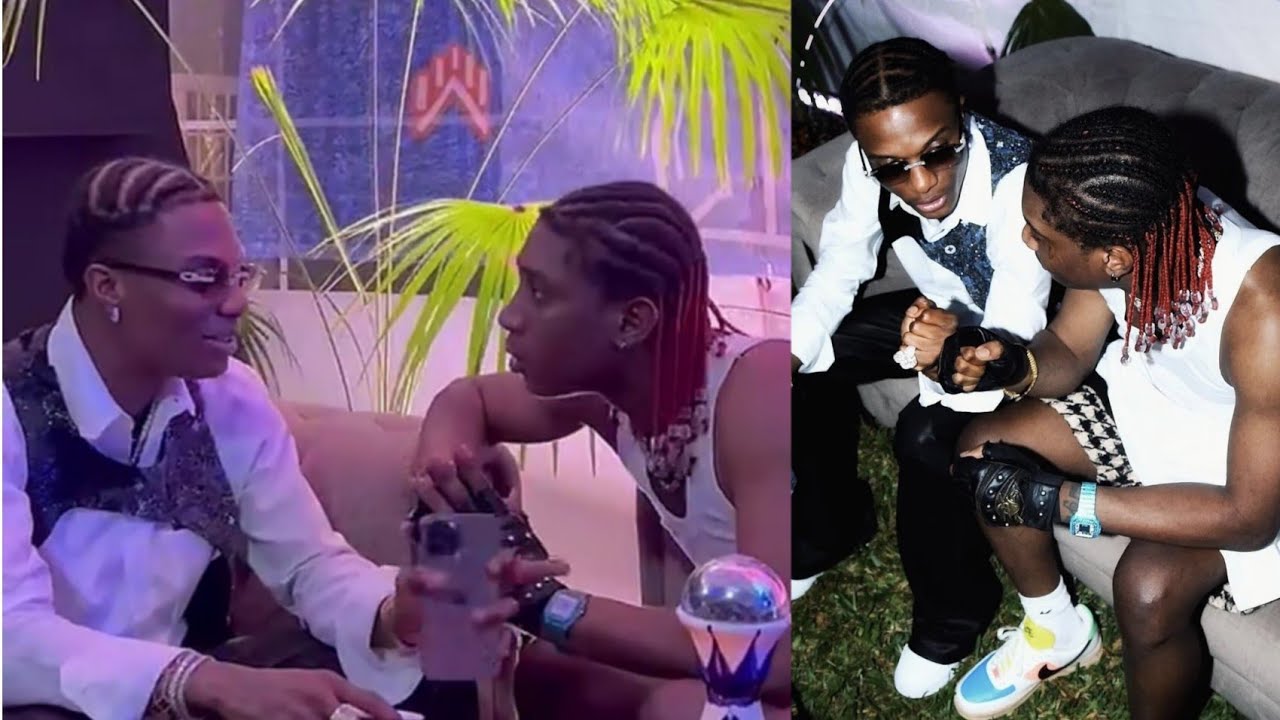 Moment Wizkid And Bella Shurmda Link Up Backstage At We Love Eya Festival In Cotonou - YouTube