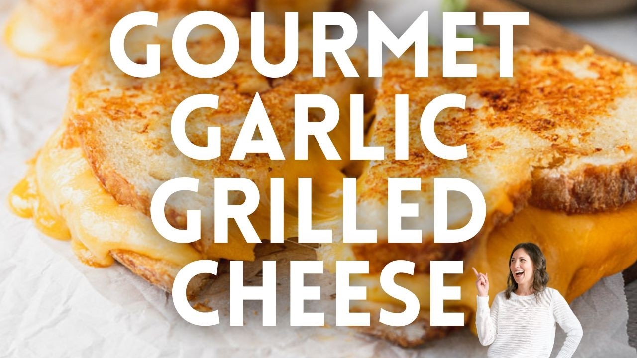 The ULTIMATE Garlic Grilled Cheese - YouTube