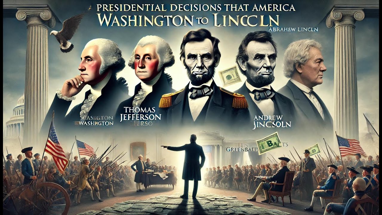 🇺🇸 Presidential Decisions That Shaped America: Washington to Lincoln 🔑 ...