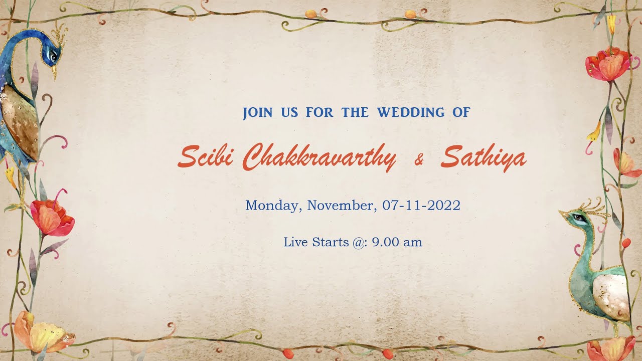 Scibi Chakkravarthy & Sathiya - YouTube