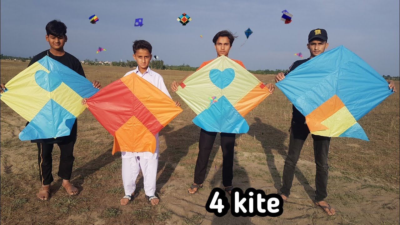 Flying 4 Tawa Kite - Flying big kites - Kites vlog - YouTube
