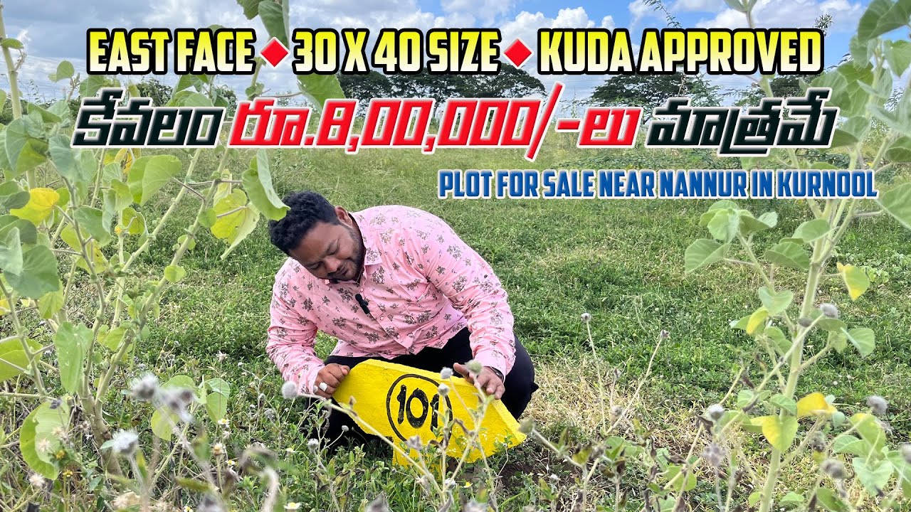 Low-Budget Plot for Sale near Nannur in Kurnool - Best Property for ...