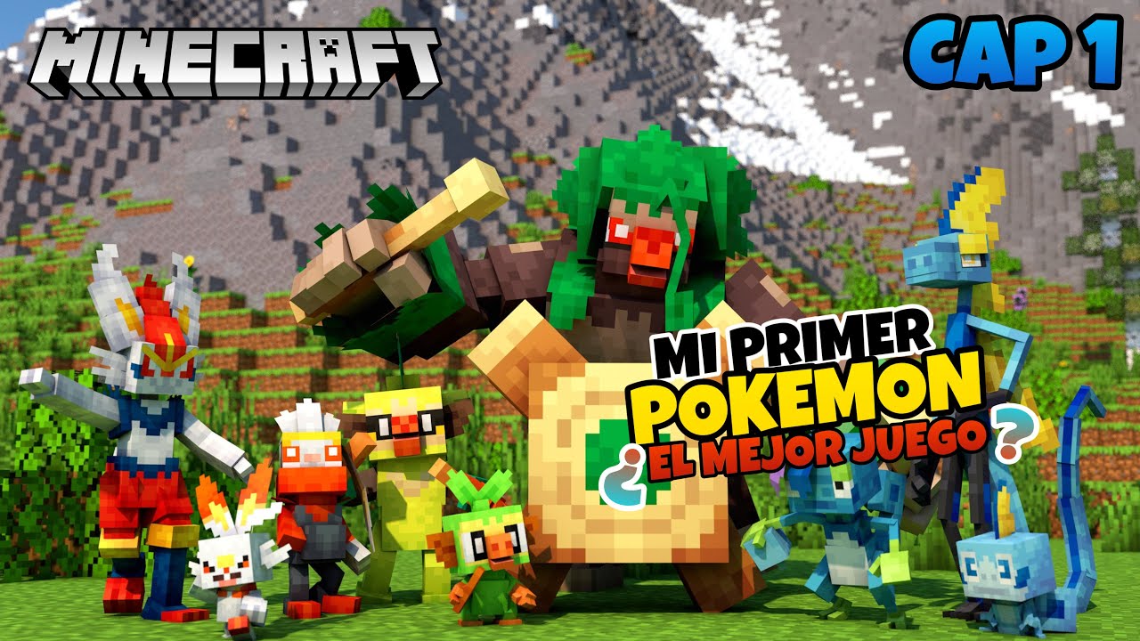 👉 COBBLEMON en MINECRAFT 🔥 Mi PRIMER POKEMON 🔥 [Mejor MODPACK 2025 ...