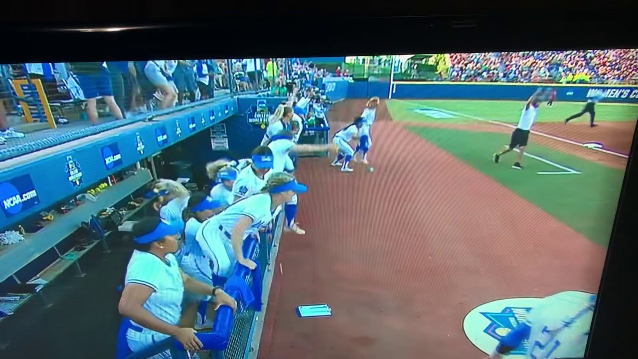 UCLA home run reaction - YouTube