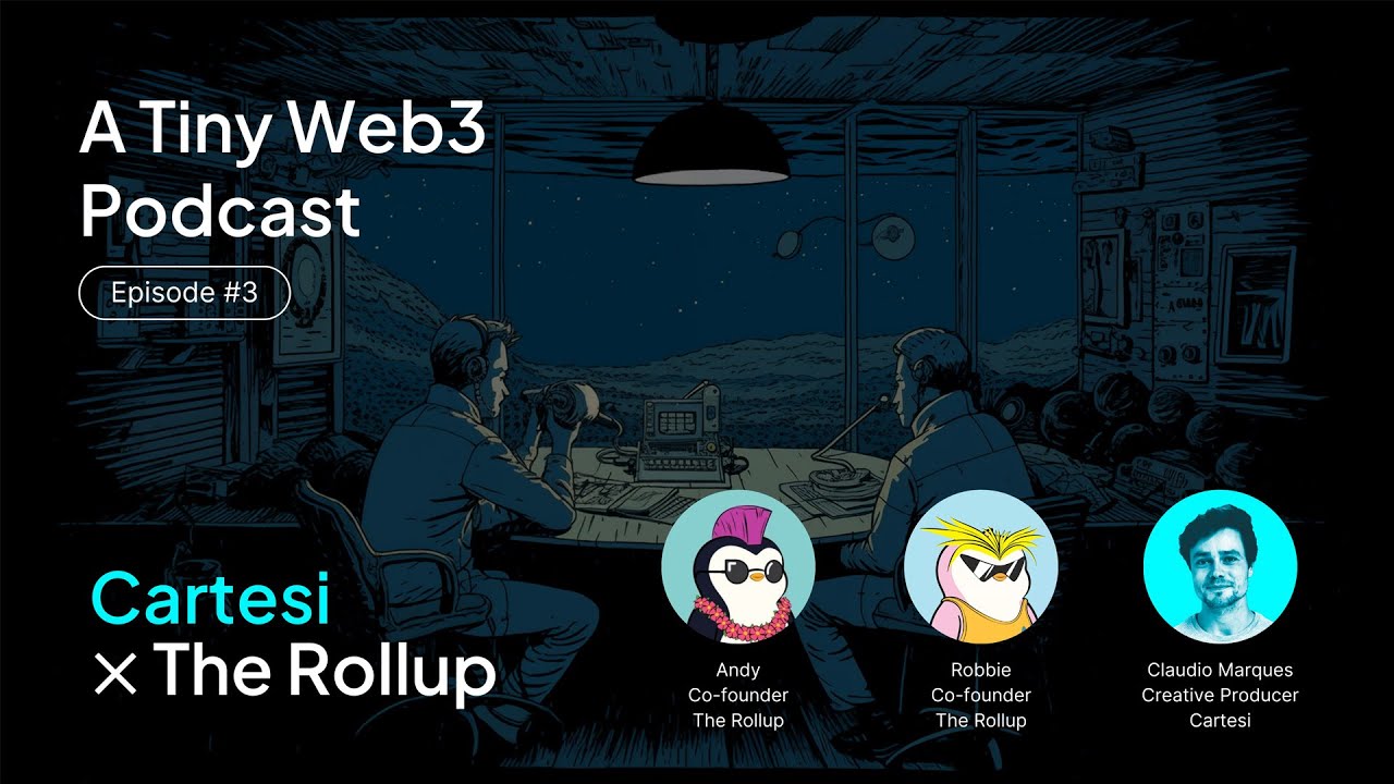 Information as Public Good: A Chat with The Rollup | A Tiny Web3 Podcast - EP 3 - YouTube