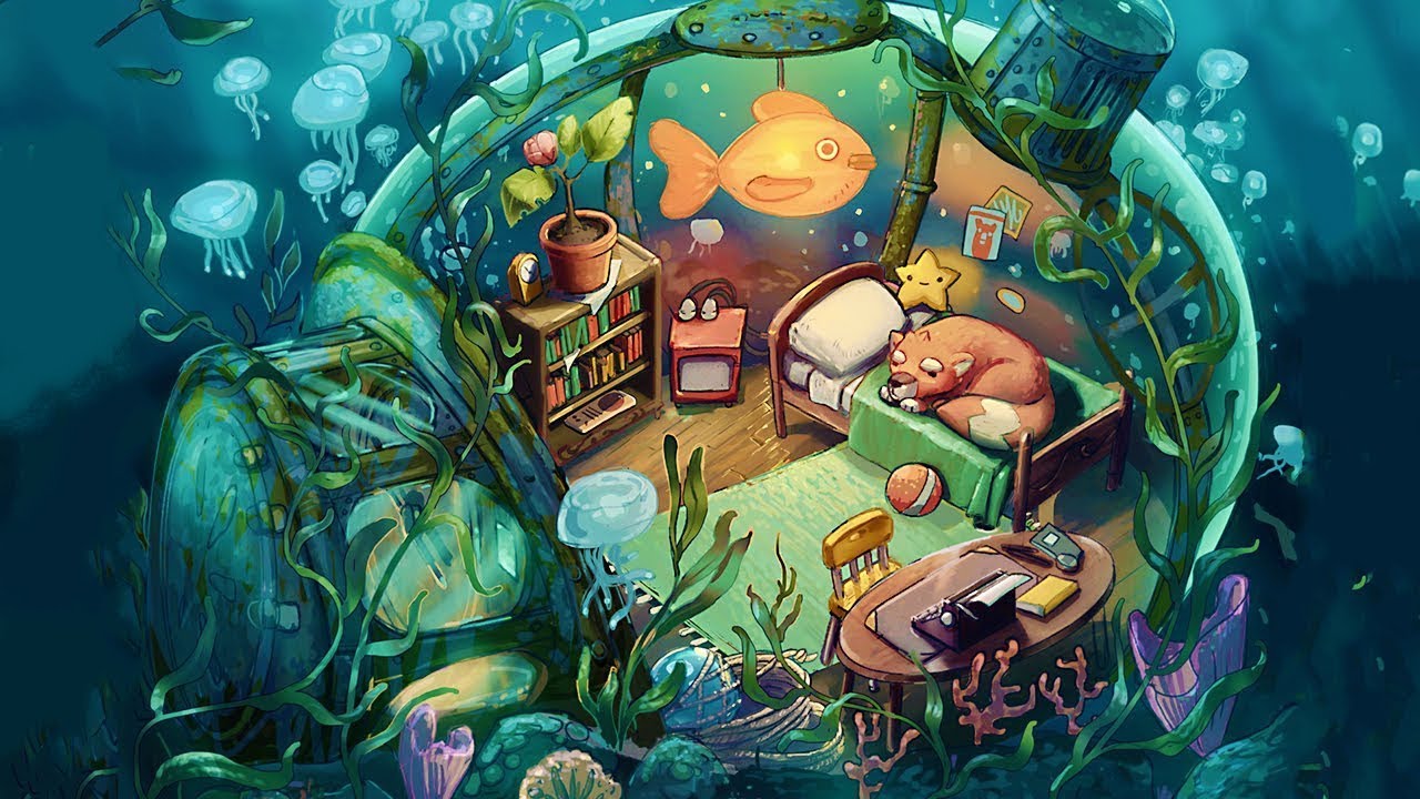 Underwater Drawing Art