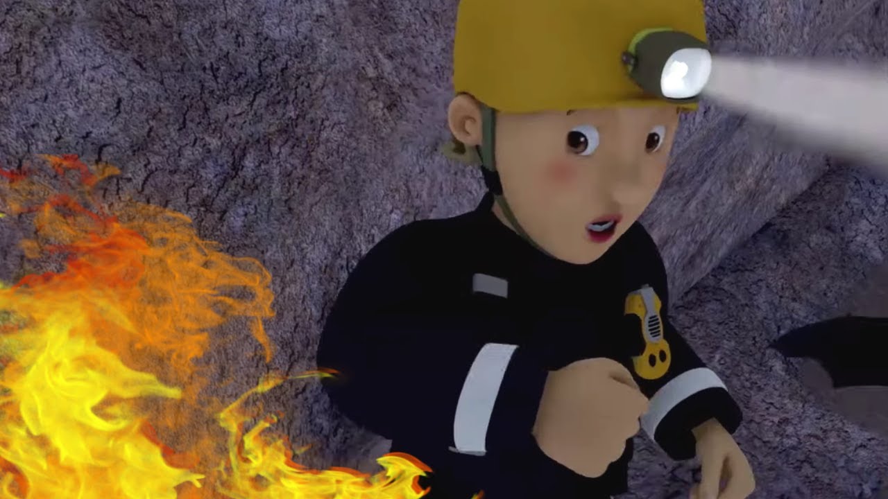 Penny in the Fire Cave! 🔥 Fireman Sam | Firefighter Best Rescues ...