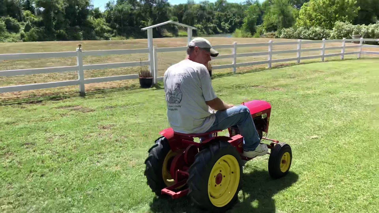 Dad’s early 1960’s Speedex S14 Rare Mini Tractor - YouTube