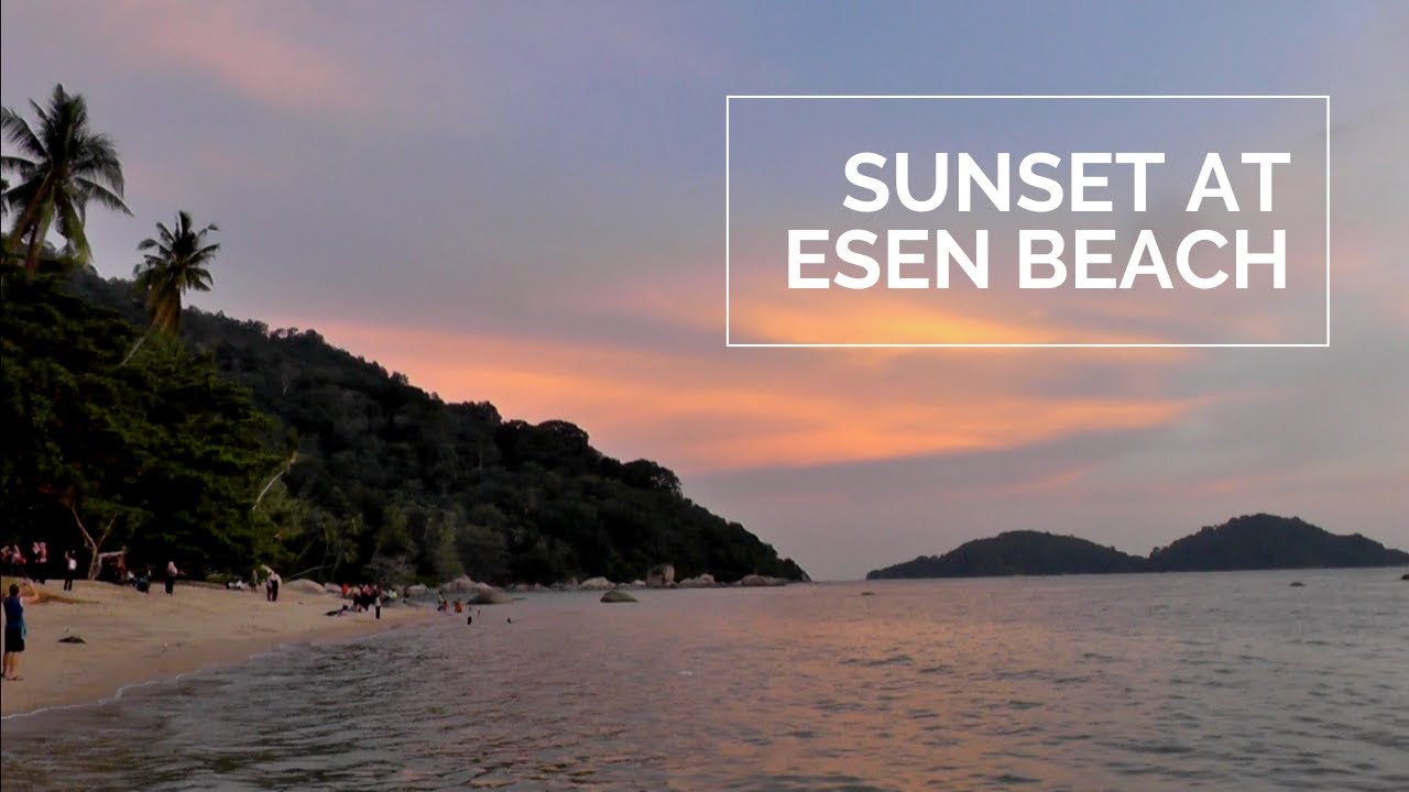 🇲🇾 Sunset At Pantai Esen, Penang - YouTube