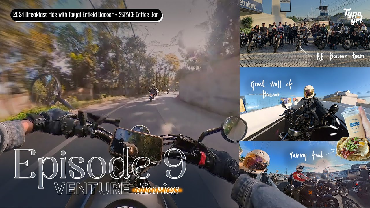 Venture Diaries ep. 9 | Got Invited to the Royal Enfield Breakfast Ride ...
