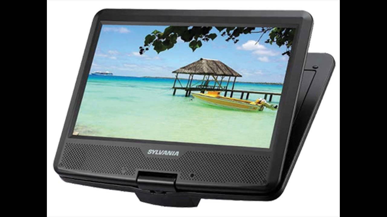 Sylvania 10-Inch Portable DVD Player, 5 Hour Rechargeable Battery - YouTube