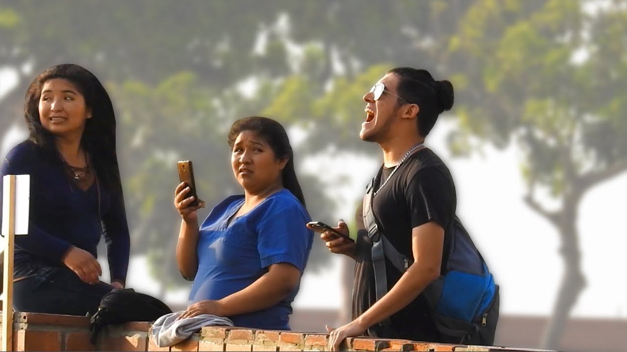 GRITAND0 EN PUBLICO! Ft. La Chumpi - YouTube