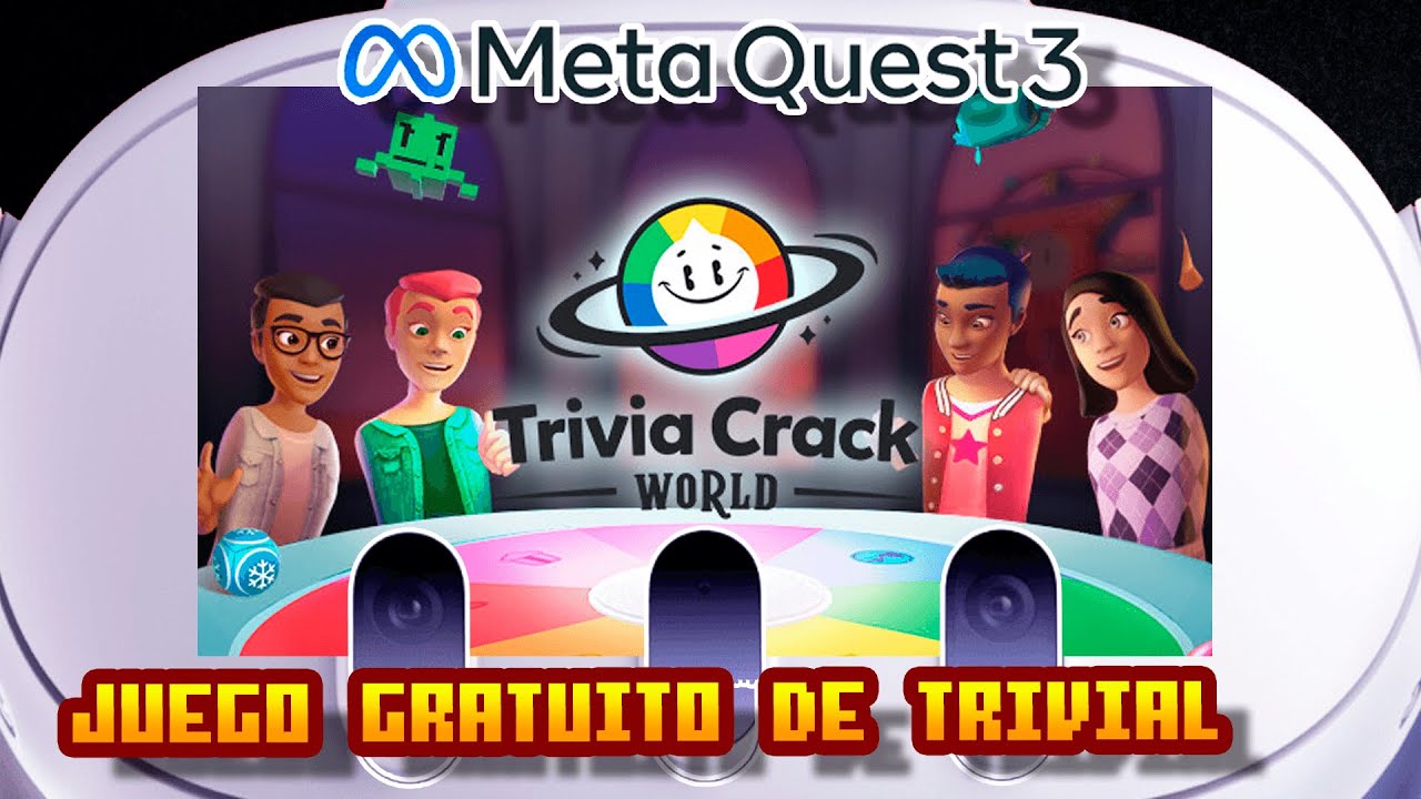 Jugando al Trivial gratuitamente con Virtual Games y Virtual Bays en VR ...