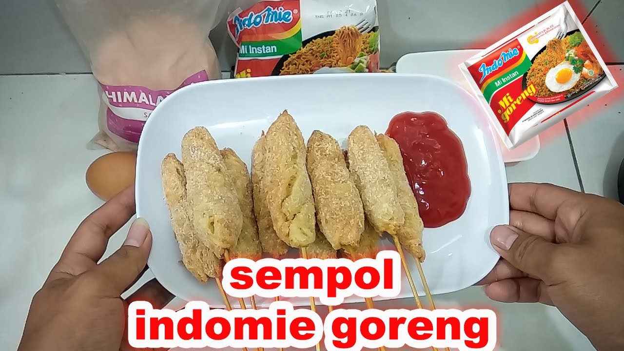 RESEP SEMPOL INDOMIE GORENG | CARA MEMBUAT SEMPOL INDOMIE GORENG - YouTube