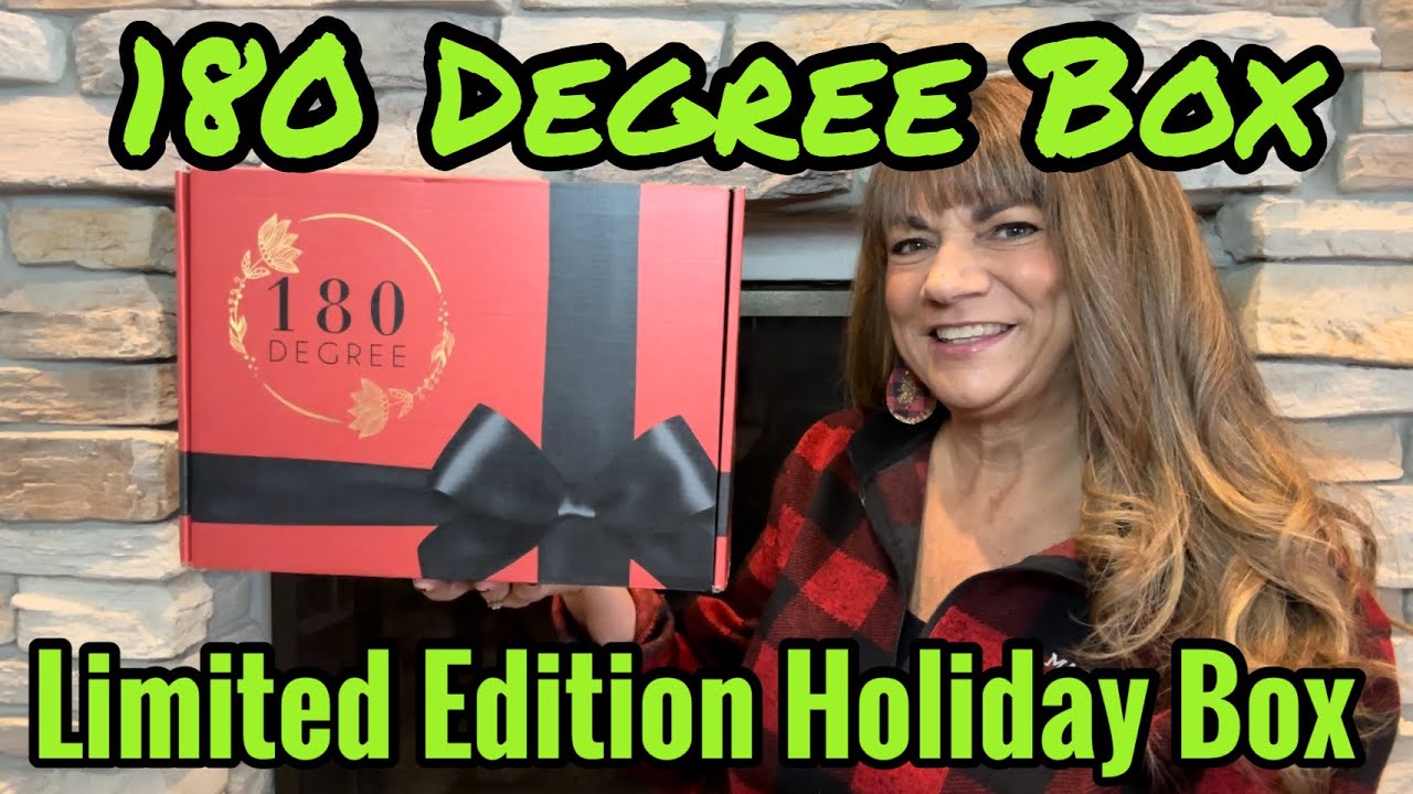 180 Degree Box Limited Edition Holiday Box + 15% off 1st Sub Box - YouTube