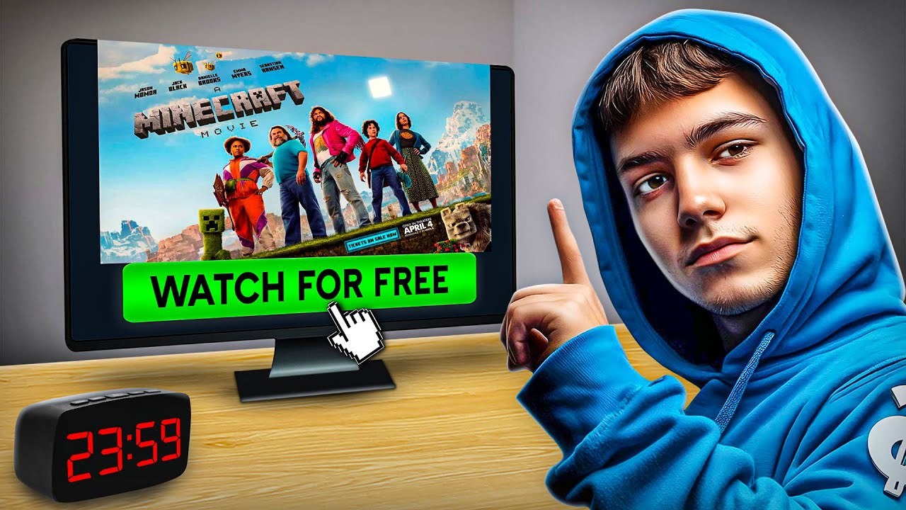 How to Watch the Minecraft Movie for FREE 😮 - YouTube