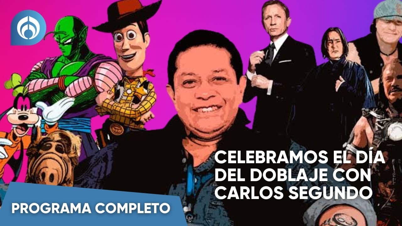 Celebramos el día del doblaje con Carlos Segundo | En Vivo | Pei Garza ...