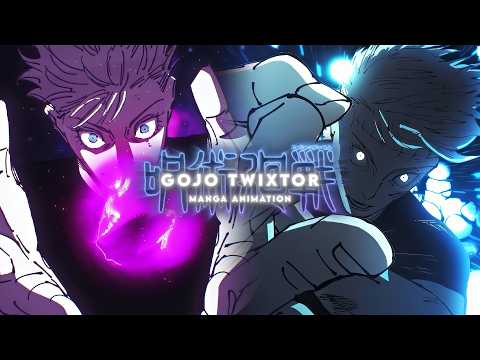 Satoru Gojo Manga Animation | Twixtor Clips | Jujutsu Kaisen