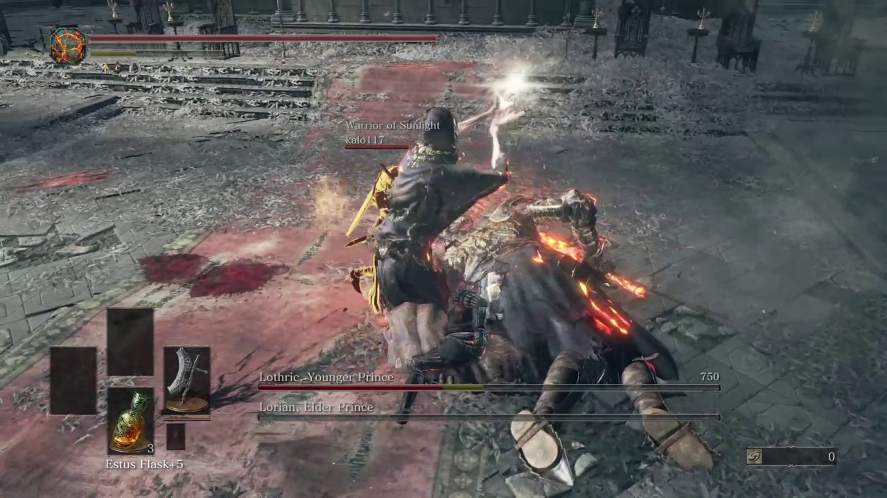 DARK SOULS 3 Prince Lothric Boss Fight - YouTube