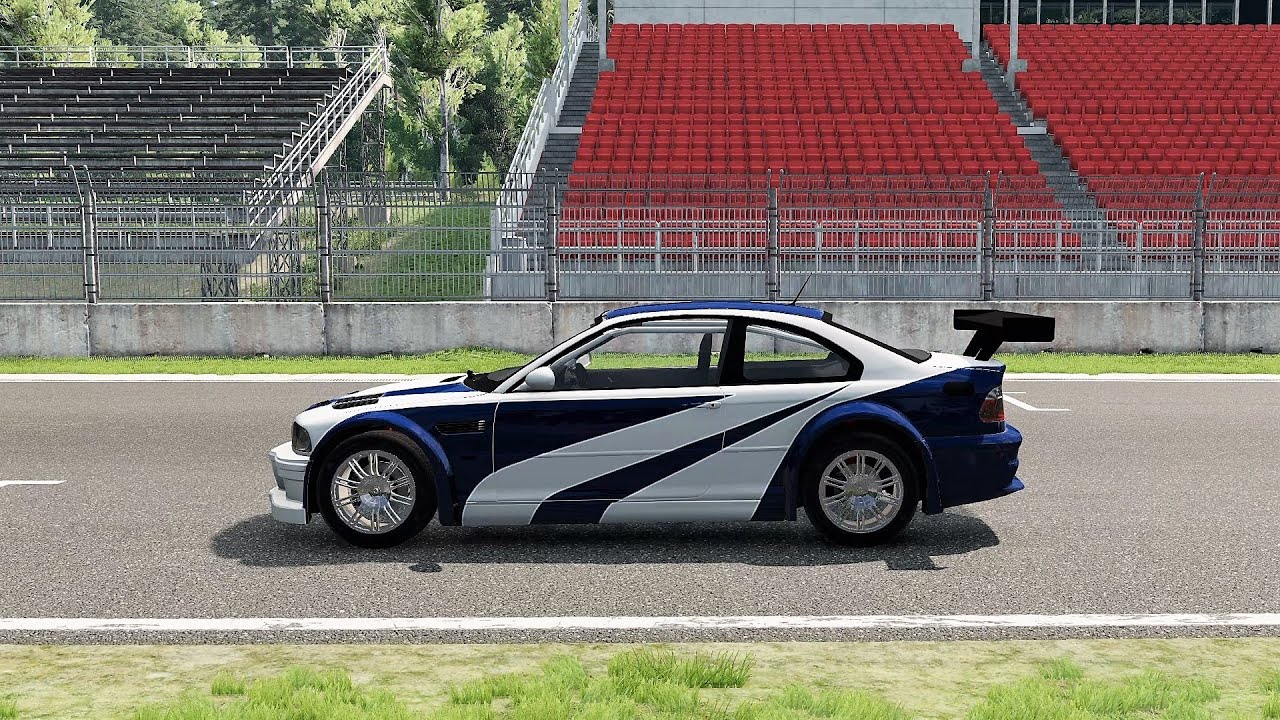 BeamNG.drive - BMW M3 GTR (E46) Most Wanted 2001 - Car Show Test Drive ...