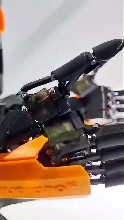 Robotics hand to make humanoid robot - YouTube