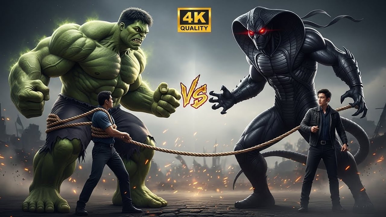 **Battlefield of Giants – Hulk vs Titanoboa | Epic Monster War with the ...