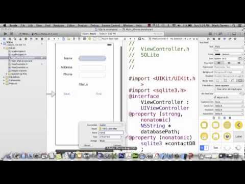 Using sqlite in Xcode project - YouTube