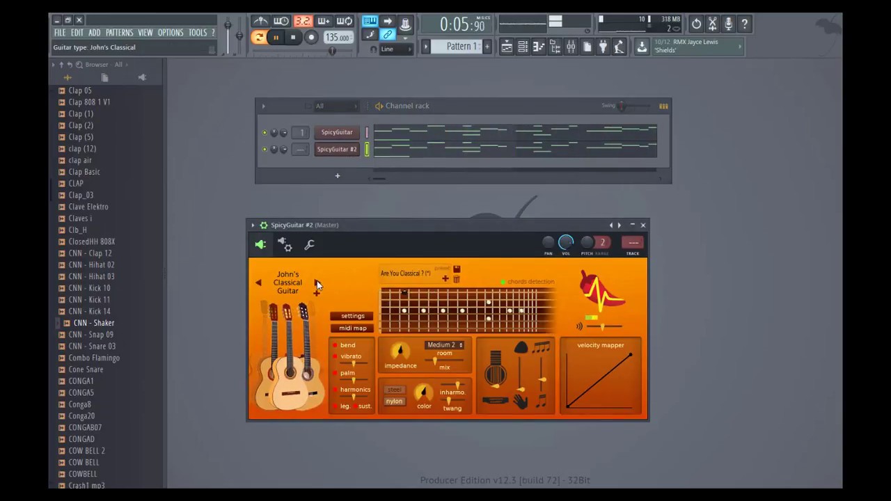 Nice Spicy Guitar Melody In FL Studio - YouTube