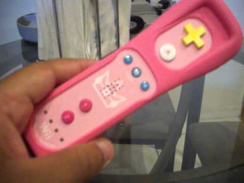 New Princess Peach Wii And Wii U Remote Plus Unboxing - YouTube