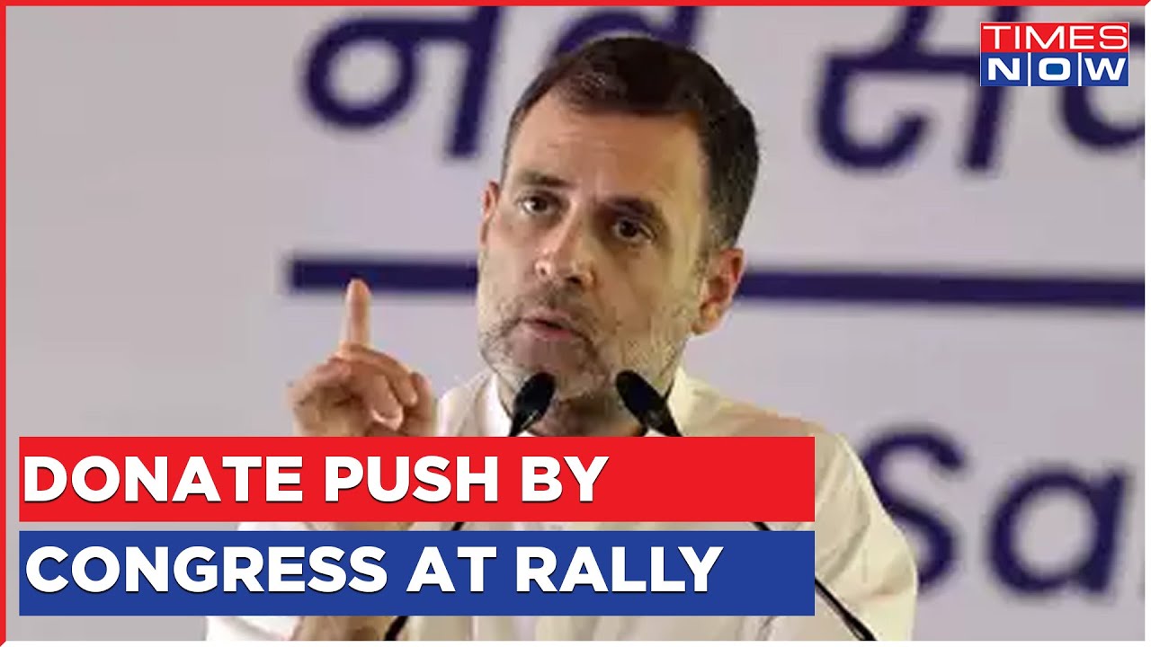 Congress Party Pursues Its Crowd-Funding Campaign, Titled 'Donate For ...