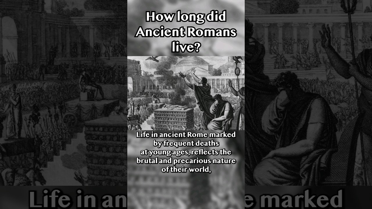 Life Expectancy Ancient Rome