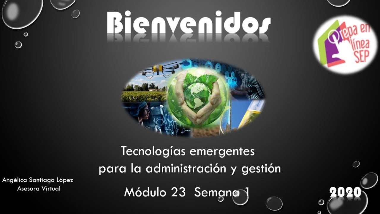 Módulo 23 Semana 1 Prepa en línea SEP - YouTube